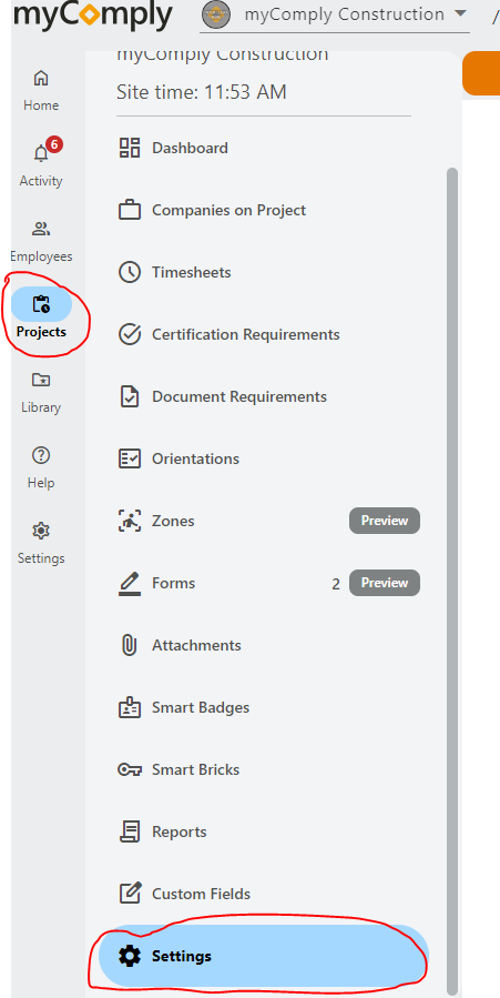 Project Permissions/Who has Admin Access