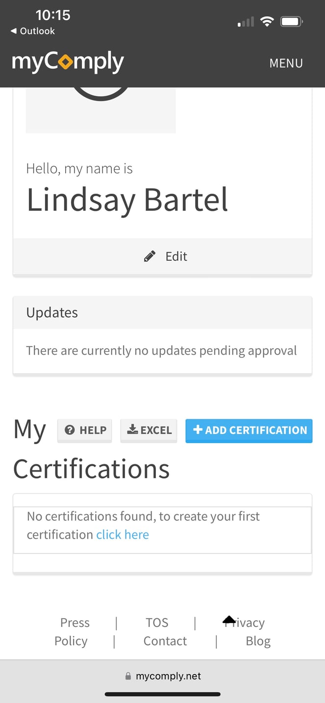How to Access and Update Worker Profile via Mobile Device